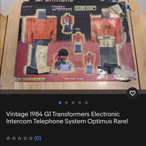 Transformer | Toys | Rare Vintage Transformers G Electronic Intercom ...